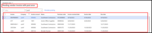 New vendor invoice center in D365 - Brightpoint Infotech