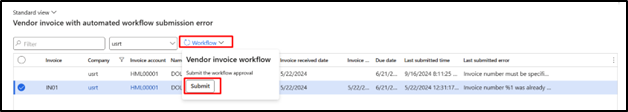 New vendor invoice center in D365 - Brightpoint Infotech