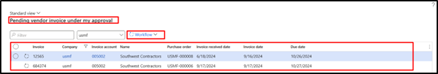 New vendor invoice center in D365 - Brightpoint Infotech