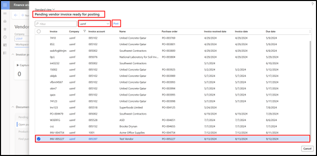 New vendor invoice center in D365 - Brightpoint Infotech