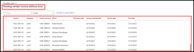 New vendor invoice center in D365 - Brightpoint Infotech