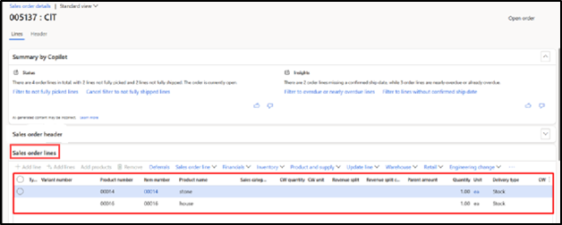 Sales Order Summary in D365 | Streamline Order Management
