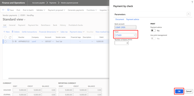 Reuse Check Numbers in D365 Finance | Step-by-Step Guide