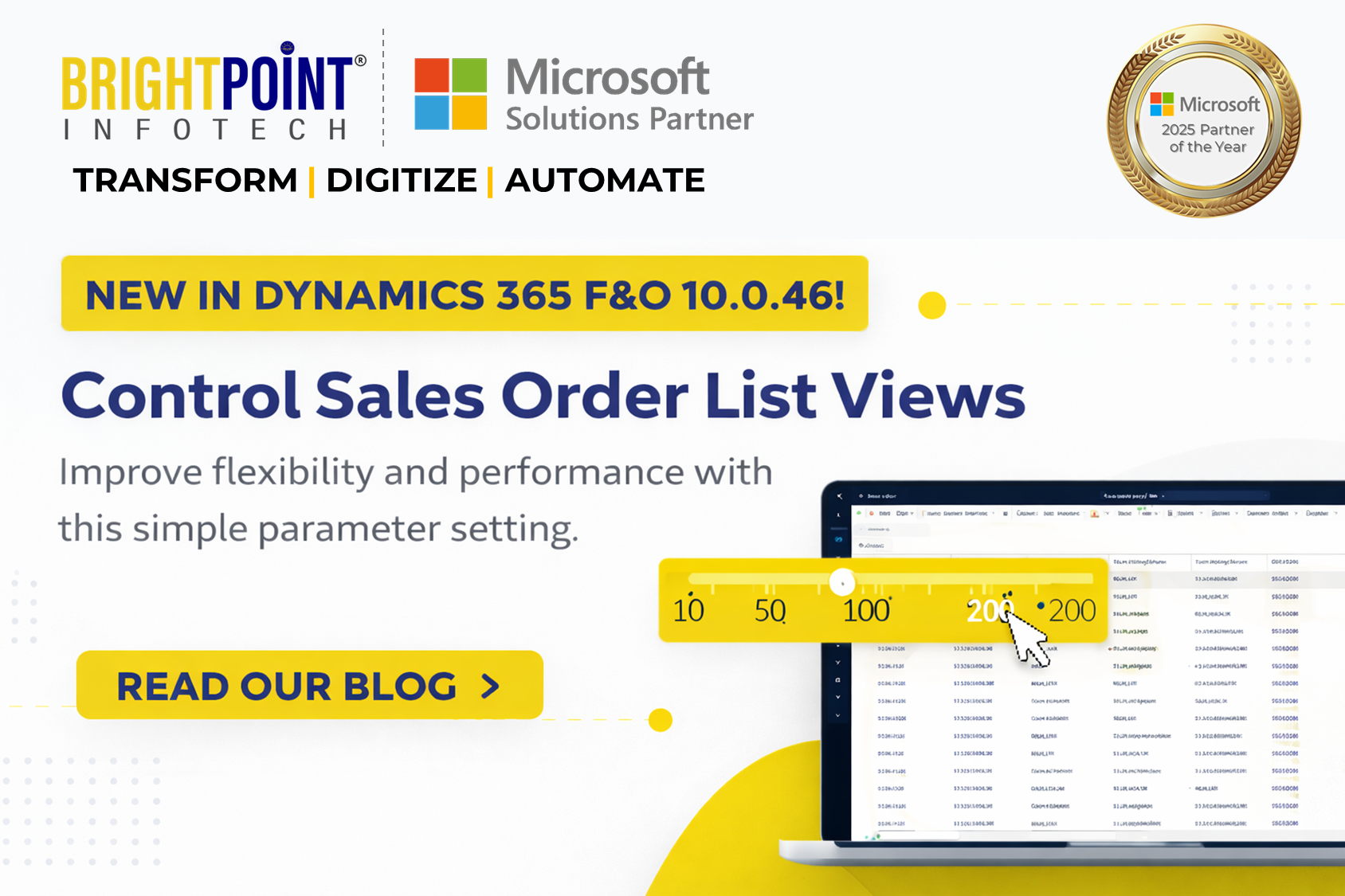 Sales Order List View Improvements in Dynamics 365 F&O 10.0.46 ...