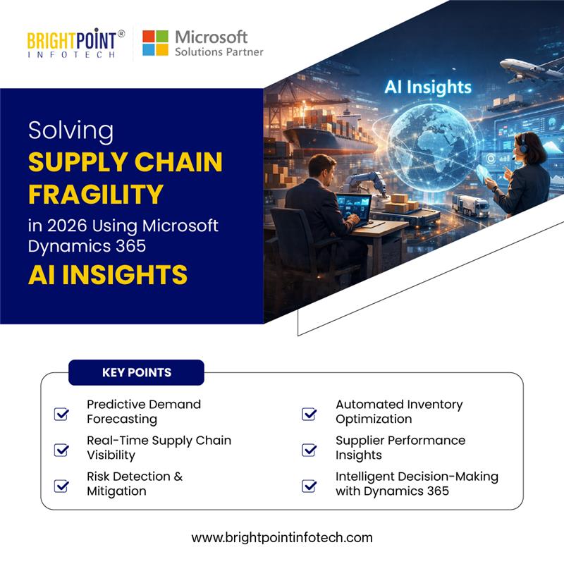 Supply Chain Fragility in 2026 | AI & Microsoft Dynamics 365 Insights